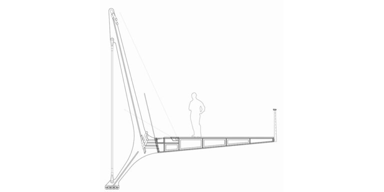 Opening of the footbridge Valmy - Dietmar Feichtinger Architects